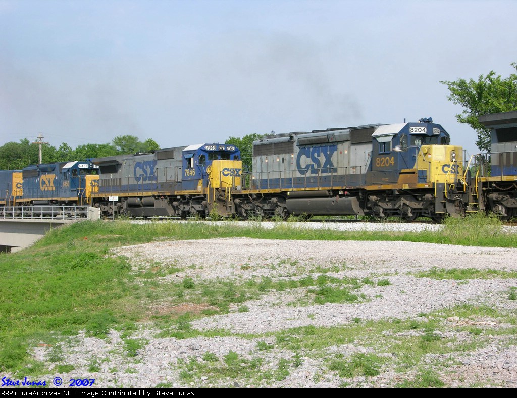 CSX 8204,7646,6450 Q534